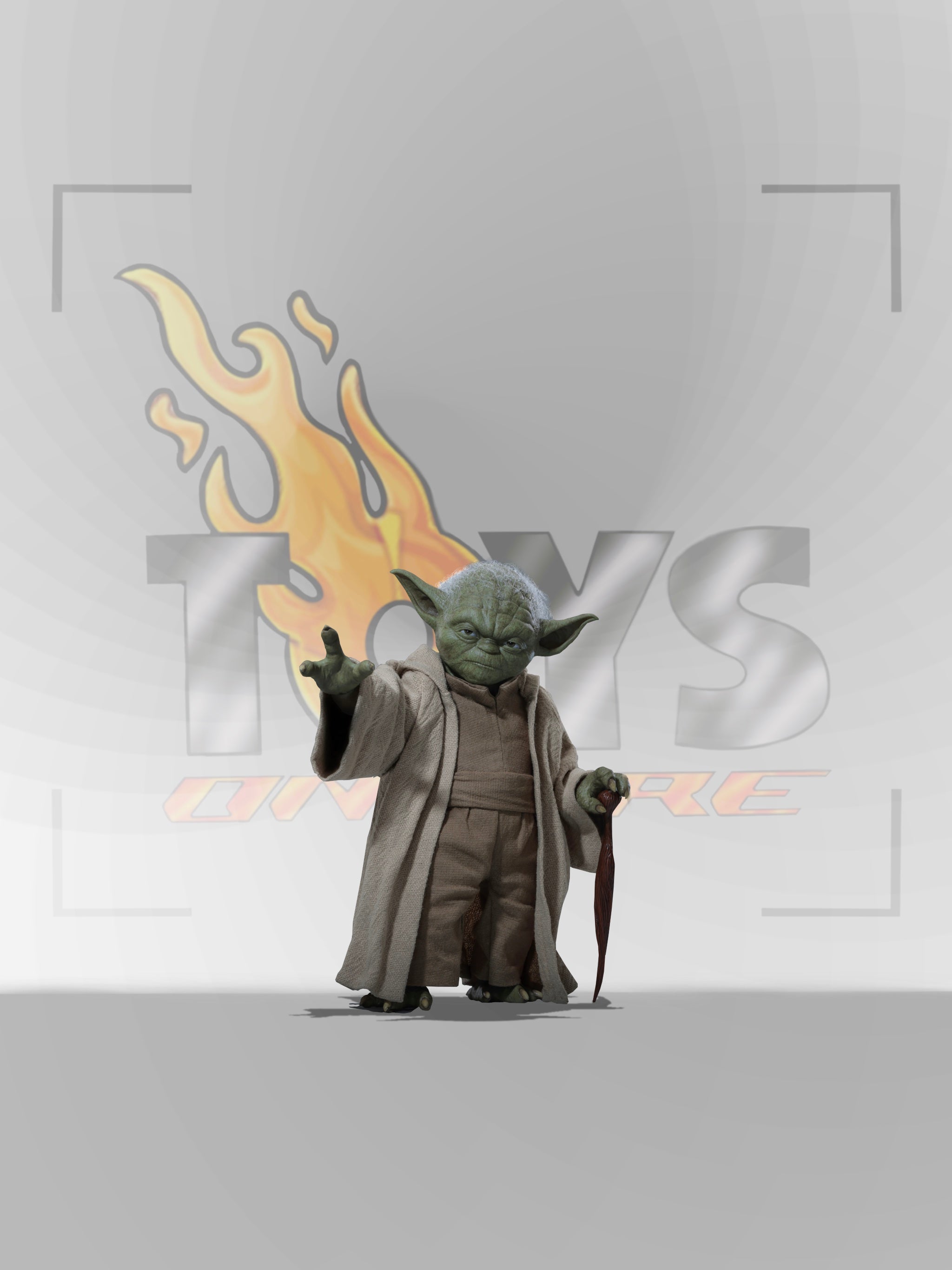 PRE-ORDER HOT TOYS MMS878 STAR WARS: REVENGE OF THE SITH YODA 1/6TH SC ...